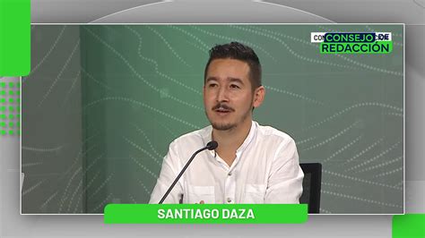 Santiago Daza Consejo de Redacción Teleantioquia