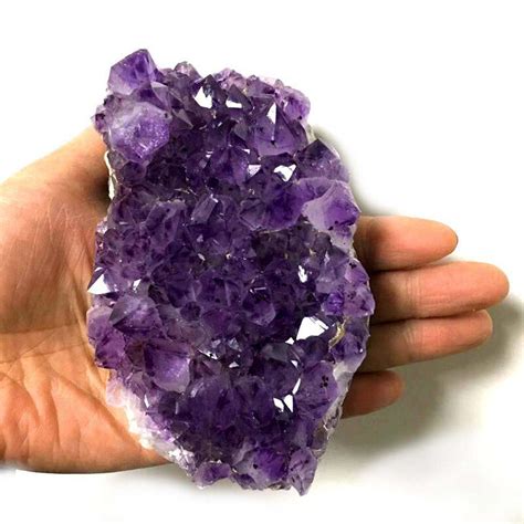 80 100g Natürliche Lila Amethyst Cluster Quarz Bergkristall Druzy Geode