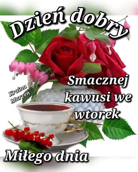 Dzień dobry we wtorek Twoje Karteczki