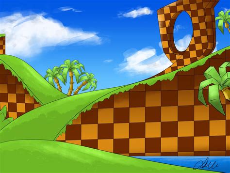 Green Hill Zone Wallpapers Top Free Green Hill Zone Backgrounds