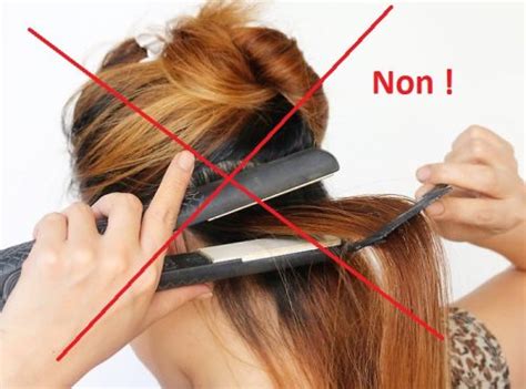 Protéger ses cheveux du lisseur fer chaleur lisser sans abîmer ses