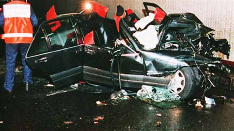 Difunden impactantes fotos del accidente en el que murió Diana