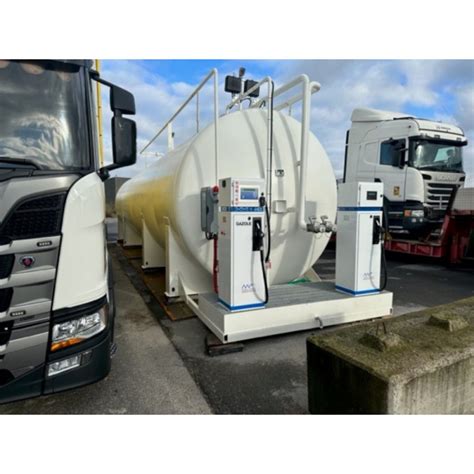 Cuve pré équipée de stockage aérienne essence 5000 Litres sur Direct