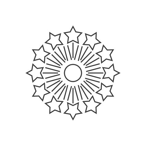 Ilustração do logotipo da estrela Vetor Premium