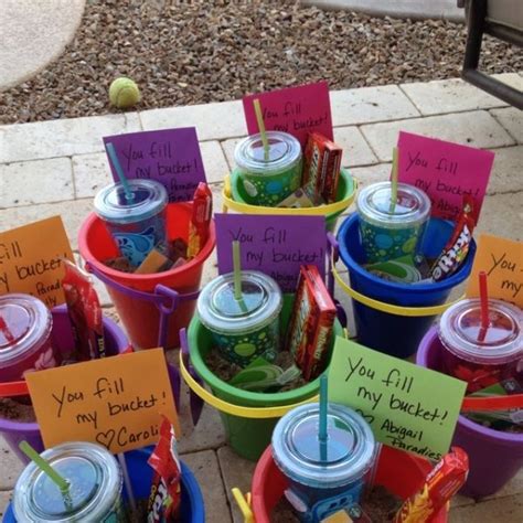 End Of Year Teacher Gifts You Fill My Bucket Diy Teacher Gifts