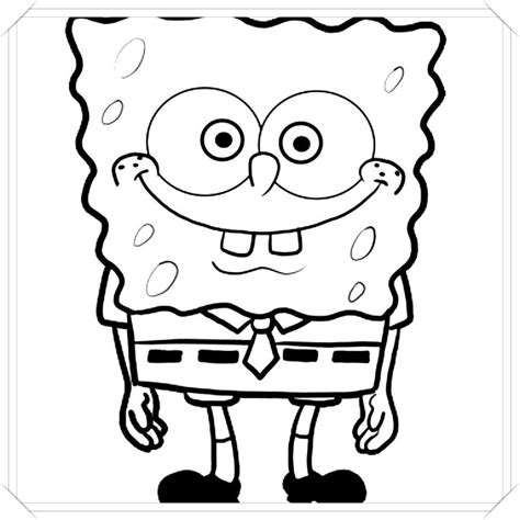 Dibujos Para Pintar Bob Esponja