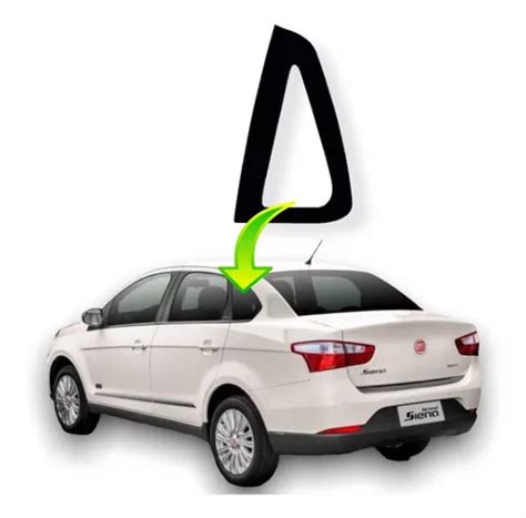 Vidro Lateral Fixo Fiat Grand Siena Lado Esquerdo Parcelamento Sem Juros