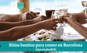 13 sitios BONITOS para comer en Barcelona EspectáculosBCN