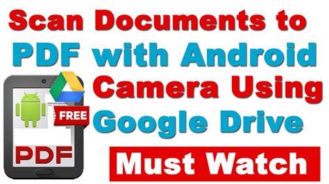 How To Scan Documents To Pdf With Your Android Phone S Camera Using