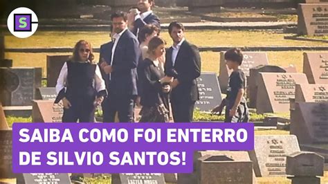 Enterro Silvio Santos Familiares E Amigos Se Despedem Do Apresentador