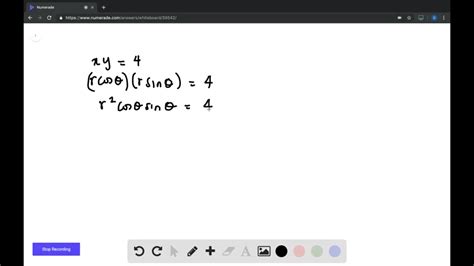solved rectangular to polar conversion in exercises 25 34 convert the rectangular equation to