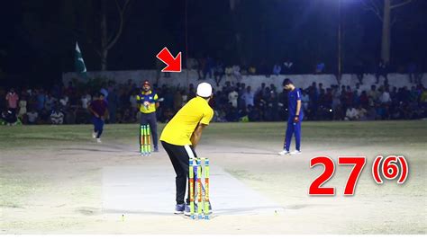 Need 27 Runs From 6 Balls Taimoor Mirza Vs Khurram Chakwal Best Match