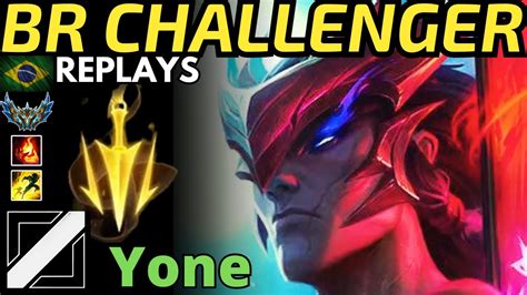 YONE MID Vs GALIO BR CHALLENGER GAMEPLAY YouTube