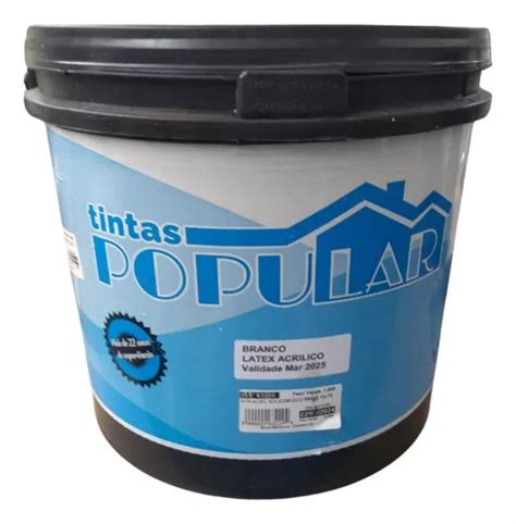 Tinta Acrílica Eco Branco 15litros Solicor MercadoLivre