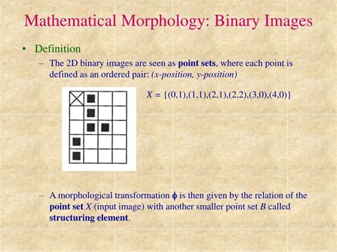 ppt mathematical morphology powerpoint presentation free download id 167037