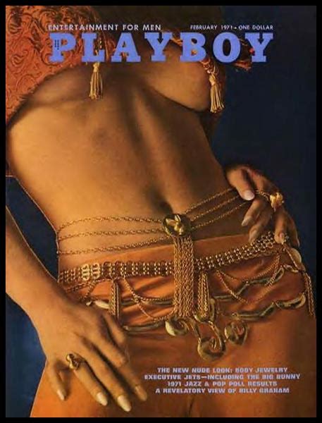 The Cover Playboy Magazine February Vol No