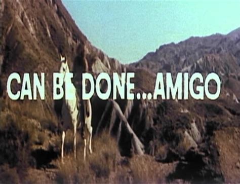 It Can Be Done Amigo 1972