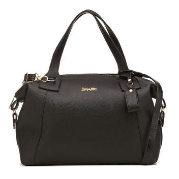 Bolsa Feminina Baú Grande Alça de Mão Transversal Zíper Dhaffy