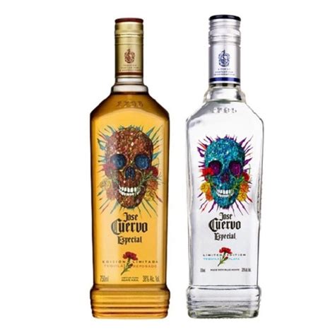 Kit Tequila Jose Cuervo Calavera Reposado E Silver 750mlBRASASHOP