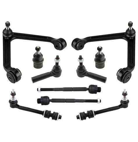 Partsw Pc Front Suspension Kit Upper Control Arms Sway Bar End