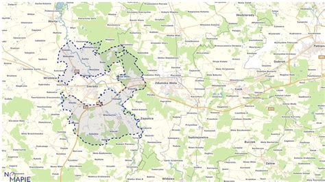 Geoportal Sieradz sprawdź informacje o gminie na mapie