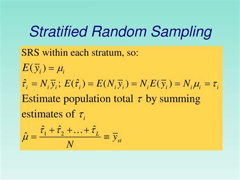 ppt chapter 5 stratified random sampling powerpoint presentation free download id 2514533