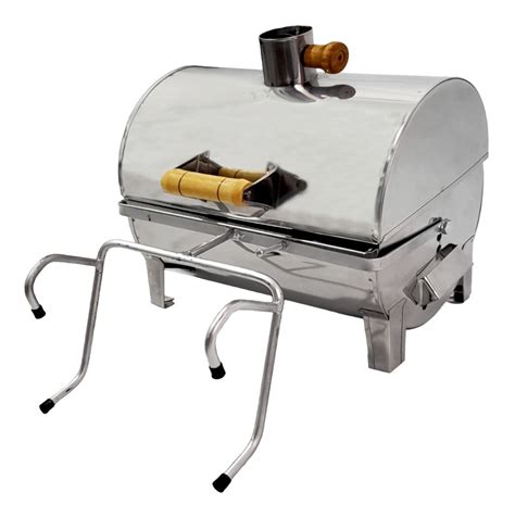 Churrasqueira Bafo Barco Lancha Náutica Portátil Inox 30x20 Mercado Livre