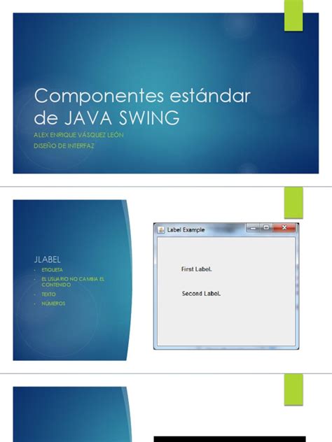 componentes de java swing pdf