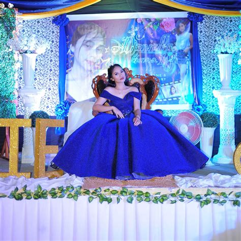 Royal Blue Debut And Prom Ball Gown Evening Wedding Off Shoulder