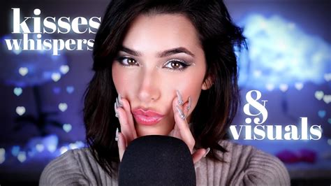 ASMR Kisses Whispers And Visual Triggers For The Best Sleep YouTube