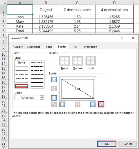 How To Add A Diagonal Line To The Cell In Excel My Microsoft Office Tips