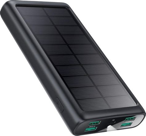 Batterie Externe 27000mAh Power Bank Avec 5 Sorties USB C In Out