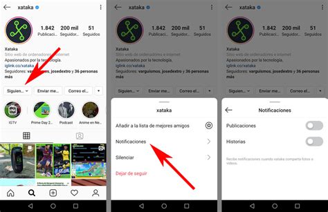 Cómo activar desactivar y configurar las notificaciones de Instagram