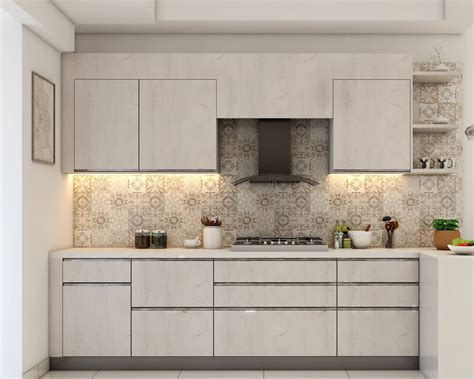 Modular Kitchen With Elegant Interiors Livspace