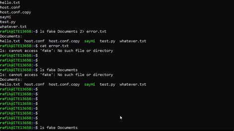 10 input and output redirections stdin stdout stderr linux course youtube