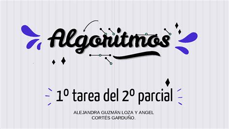 SOLUTION Resumen De Algoritmos Y Sus Caracter Sticas 1 Studypool