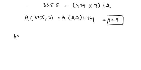 solved let a and b denote positive integers suppose a function q is defined recursively as