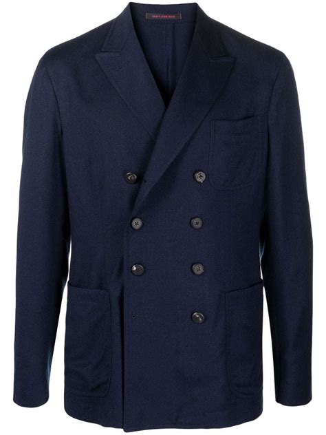 The Gigi Peak Lapels Double Breasted Blazer 440 Farfetch