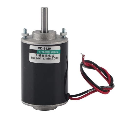 Duokon Moteur électrique à courant continu XD 3420 30W Moteur à courant