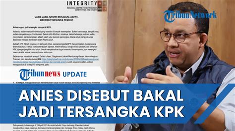 GEMPAR Denny Indrayana Sebut Anies Segera Jadi Tersangka KPK Itu