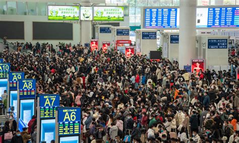 China Sees 4 73 Billion Passenger Trips During Spring Festival Travel