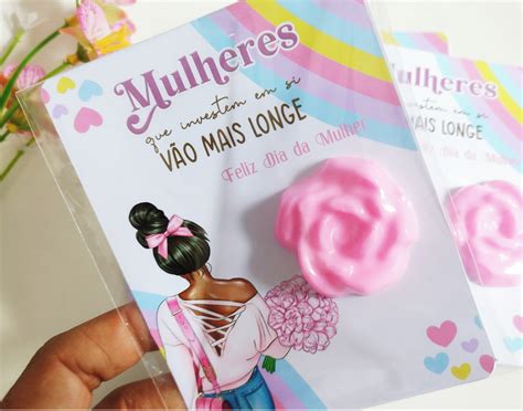 Lembrancinha Dia da Mulheres 8 de Março Elo7 Produtos Especiais