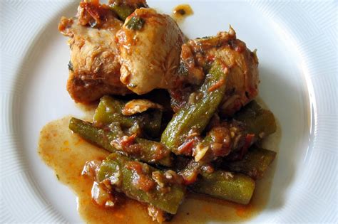 Paleo Receitas Frango Quiabo