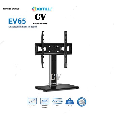 Jual Braket Tv Bracket Stand Kaki Tv Size 32 40 43 50 55 Inch Braket