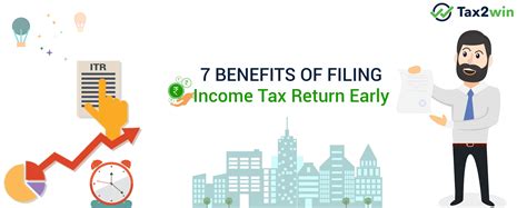 Benefits Of Filing Income Tax Return Early Smart Tax Saving