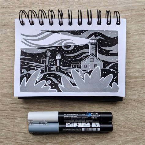 Drawing Tutorial Posca Pen Techniques For Beginners Artofit