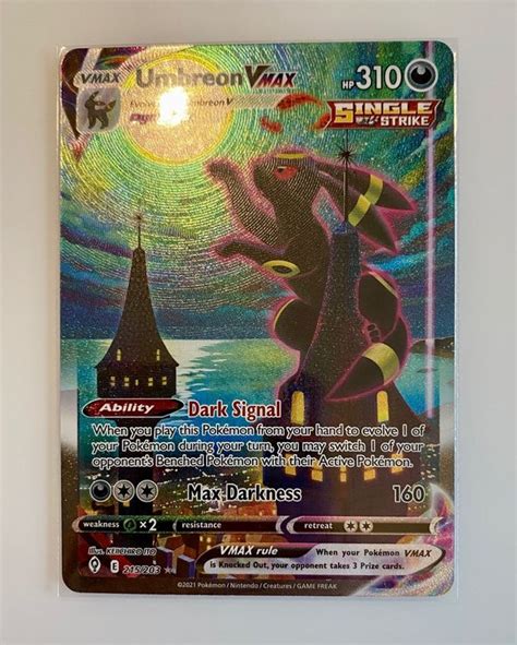 Umbreon Vmax Alt Art Circesoftware Netbenefits PELAJARAN