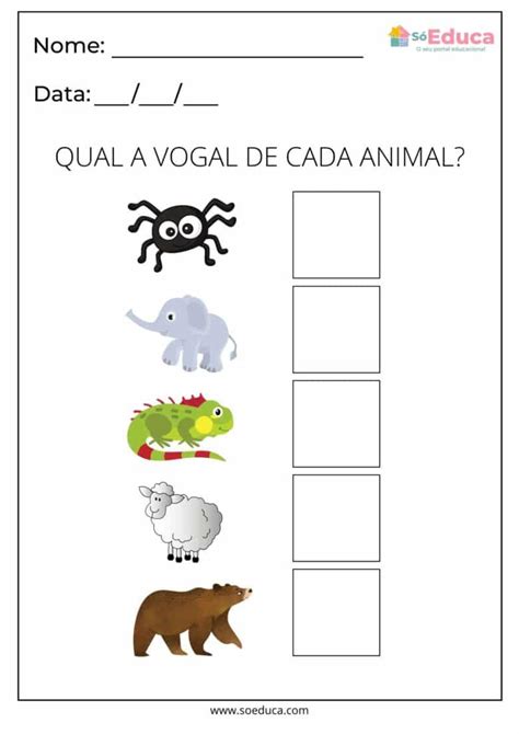 Atividades Para Educa O Infantil Anos Educador