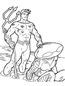 45 Desenhos Do Aquaman Para Imprimir E Colorir Pintar