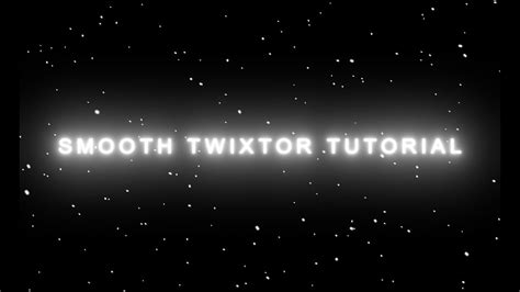 Smooth Twixtor After Effects Tutorial YouTube